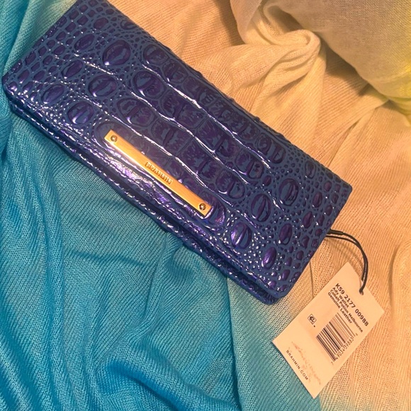 Brahmin | Bags | Bnwt Cobalt Blue Brahmin Ady Wallet Bnwt | Poshmark
